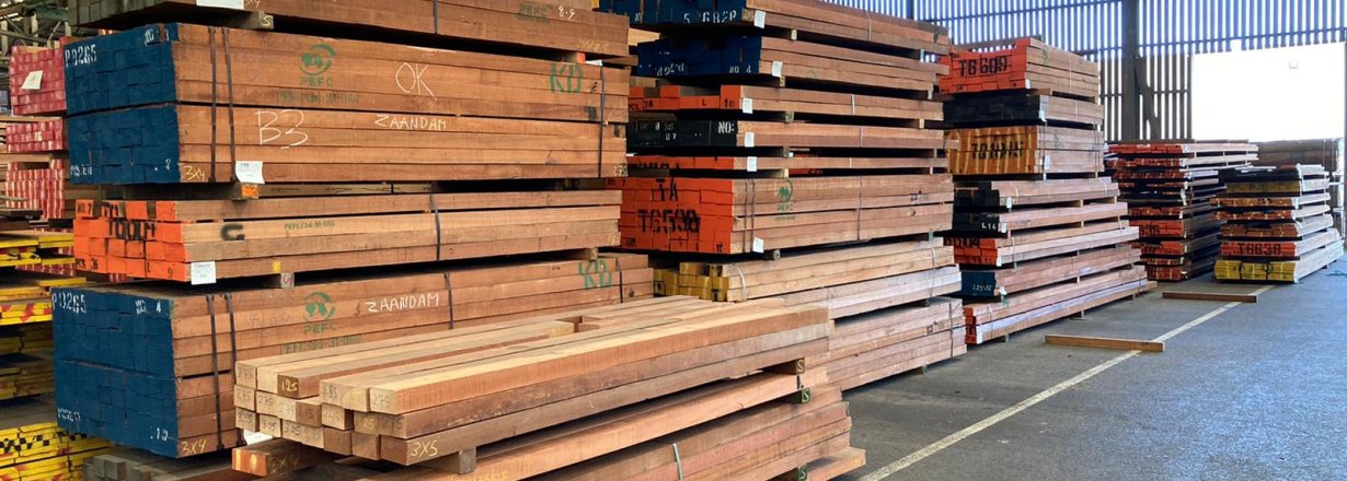 Meranti hout - Van de Stadt